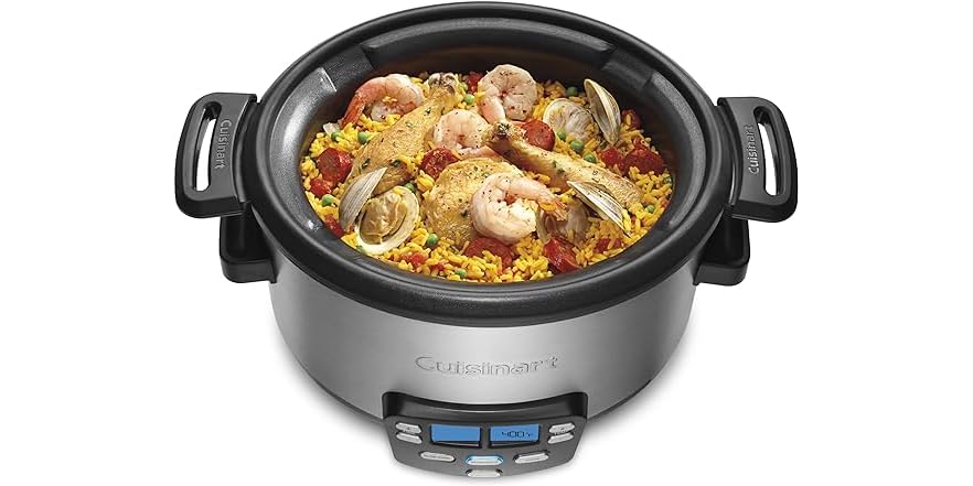 Cuisinart MSC-400 3-In-1 4Qt Multi-Cooker