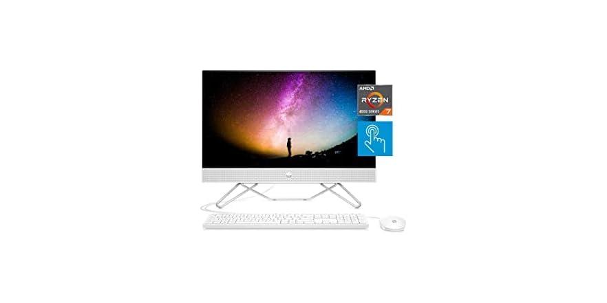 HP 24" 24-cb0090 All-in-One PC White