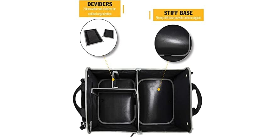 Tahoe Trails Foldable Trunk Organizer