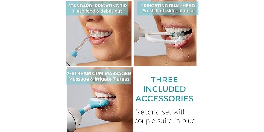 ToothShower - Toothbrush/Gum Massager/Flosser