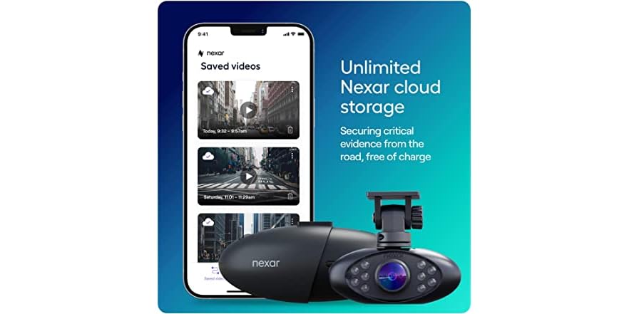 Nexar Pro Dual Dash Cam