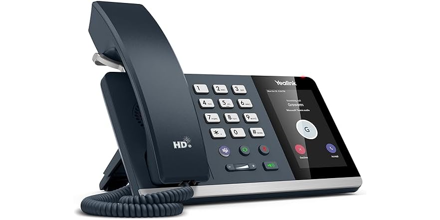 Yealink MP54 IP Phone - Corded - Corded - Desktop - Classic Gray