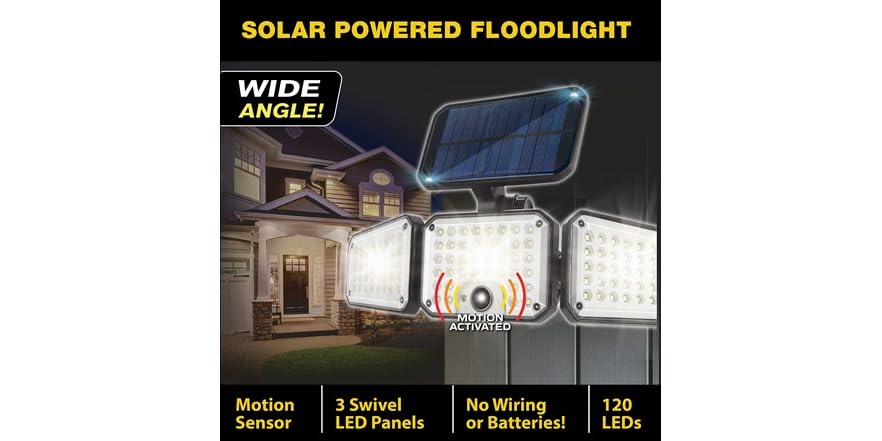 Bell + Howell Bionic Floodlight Max 2-Pack