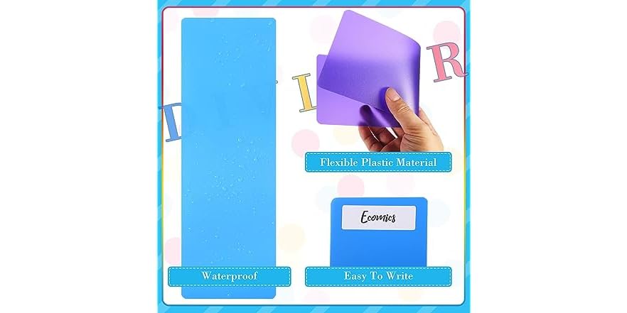 60 Pcs Library Book Dividers