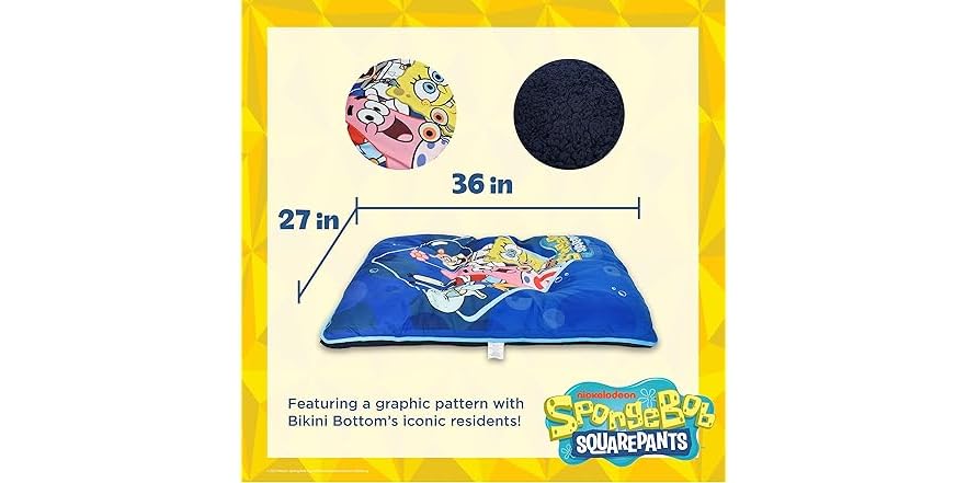 SpongeBob SquarePants Napper Dog Bed