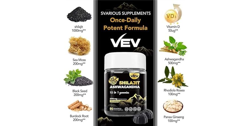 VEV Himalayan Shilajit Gummies