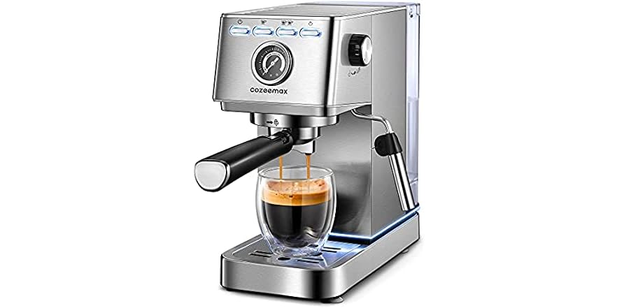 Espresso Machine, 20Bar Compact (Open Box)