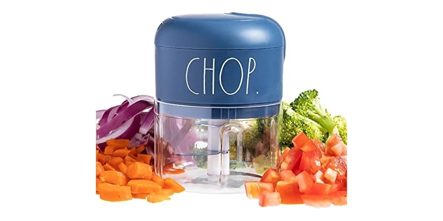 RaeDunn Electric Mini 8oz Garlic Chopper