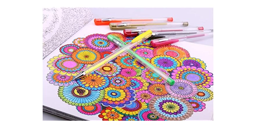 Smart Color Art 100 Colors Gel Pens Set