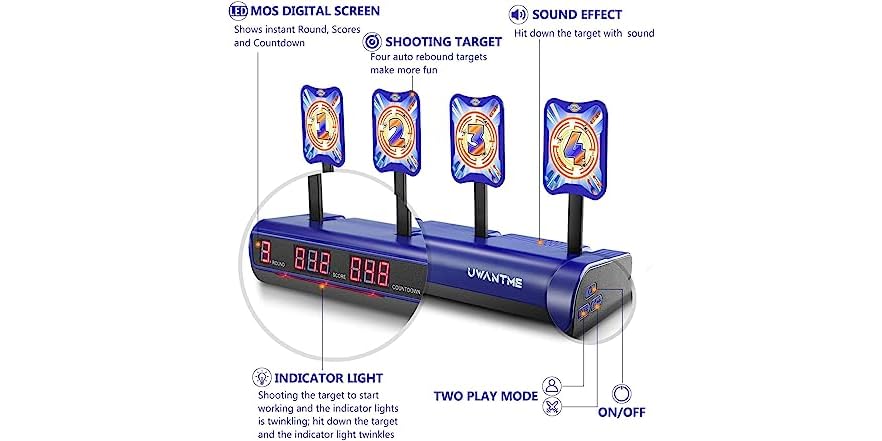 Electronic Shooting Target Toy
