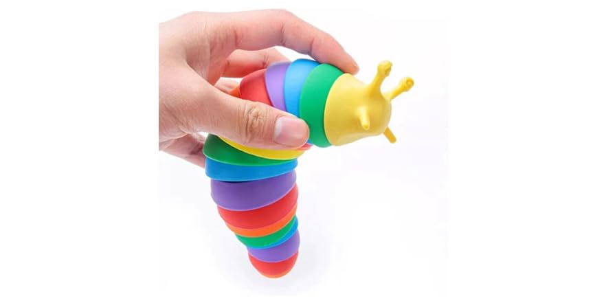7" Wiggle Sensory Slug Toy