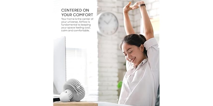 Sharper Image REFRESH 01 Personal Desktop Fan