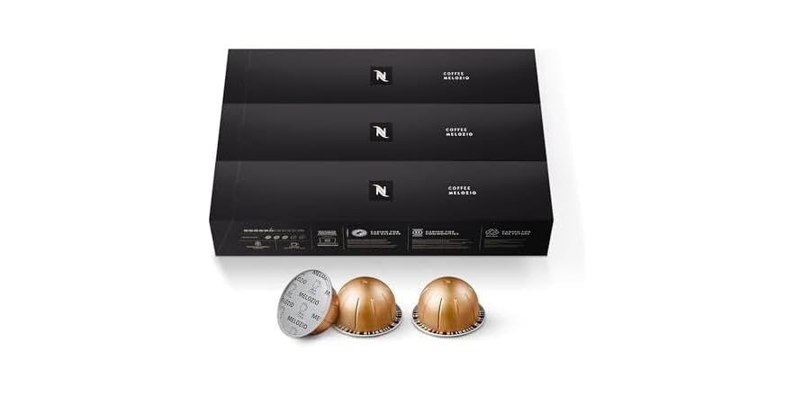 Nespresso Capsules Vertuo, Melozio 40ct