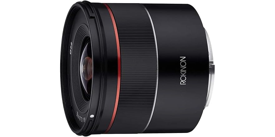 (NEW) Rokinon AF 18mm F2.8 Auto Focus Full Frame Compact Lens for Sony E