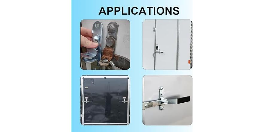 2 Pack Heavy Duty Cargo Trailer Latch