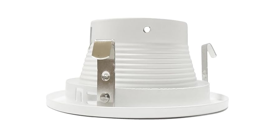 NICOR Lighting 4 inch White Baffle Trim, for 4 inch Housings (19502WH)