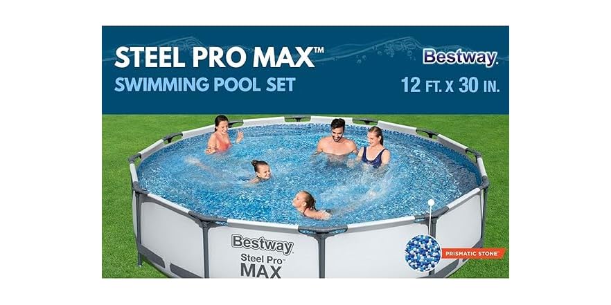 Bestway Steel Pro Pool Set with Filter Pump
