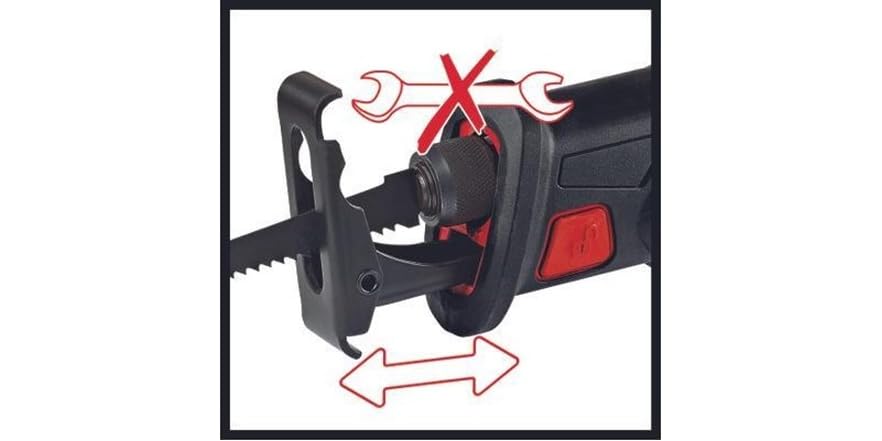 Einhell 4326307 Reciprocating Saw Red/Black (Open Box)