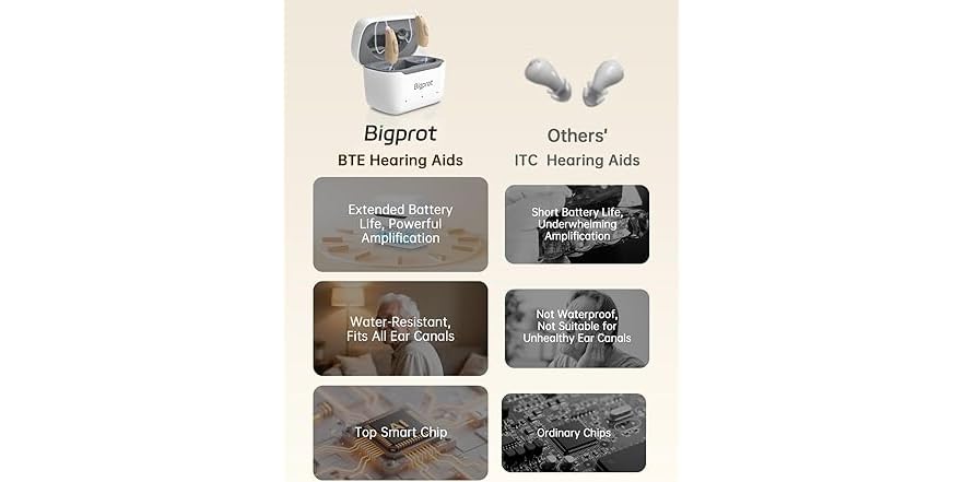 BIGPROT OTC Hearing Aids
