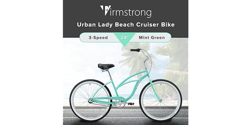Firmstrong 15220 26 Urban Lady 26" 1S Mint Green (Open Box)