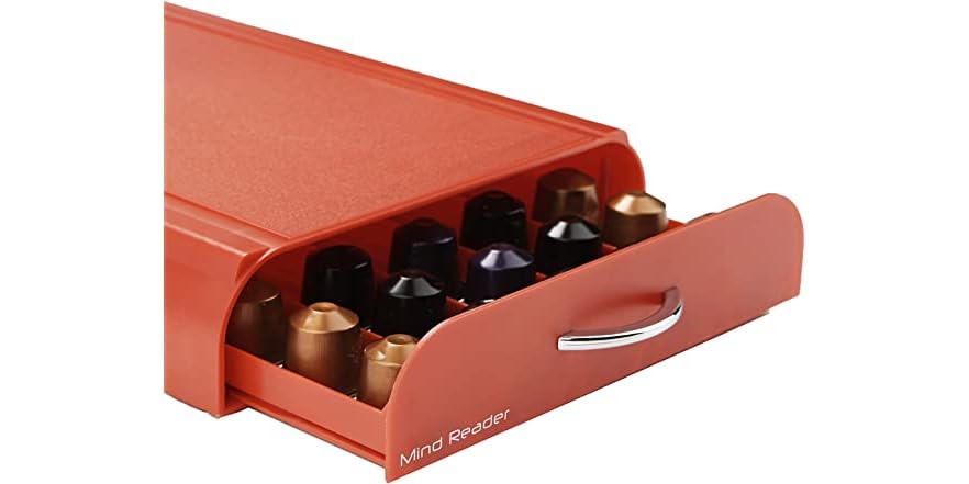Mind Reader 50 Capacity Capsule Storage