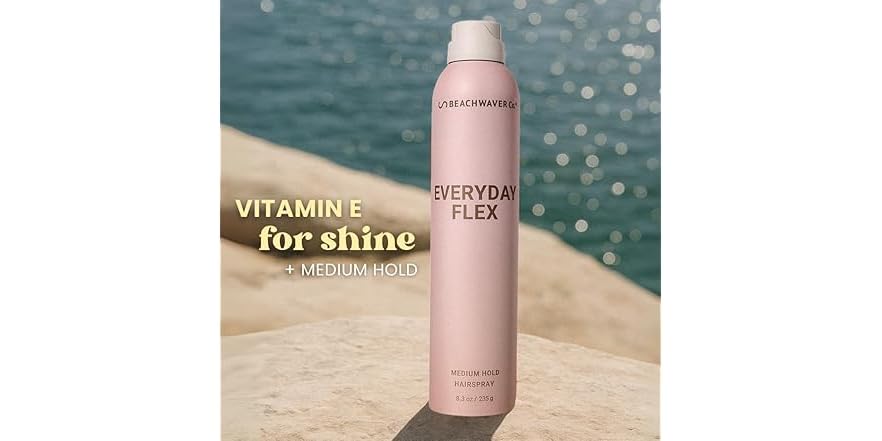 Beachwaver Everyday Flex Medium-Hold Hairspray (1.4 Oz)