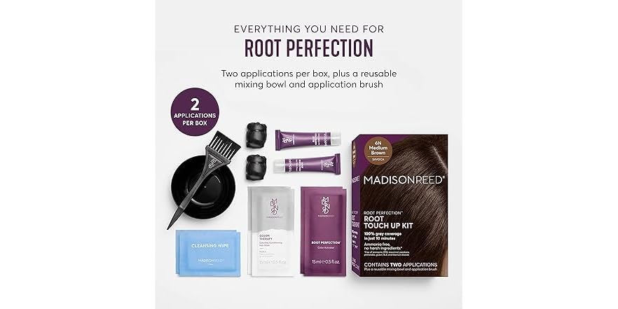 Permanent Root Touch Up, Medium Brown 6N