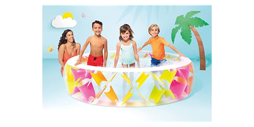 Intex Swim Center Pinwheel Pool