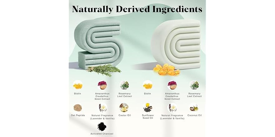 Kitsch Rosemary & Biotin Shampoo and Conditioner