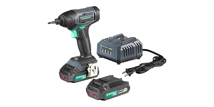 Denali by SKIL 20V Cordless Impact Driver Kit