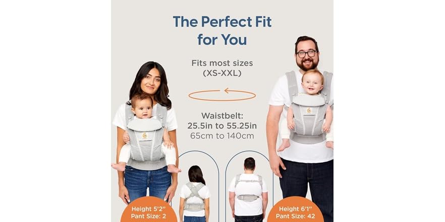 All Carry Positions Breathable Mesh Baby Carrier