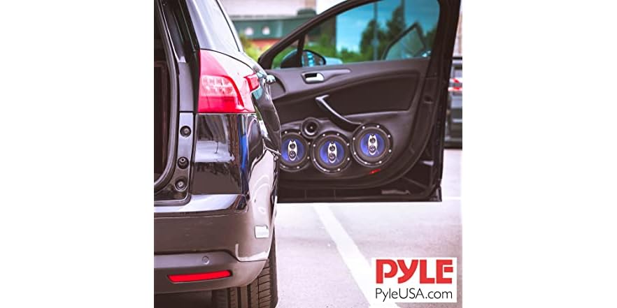 Pyle 8'' Four-Way Speaker System (Pair)