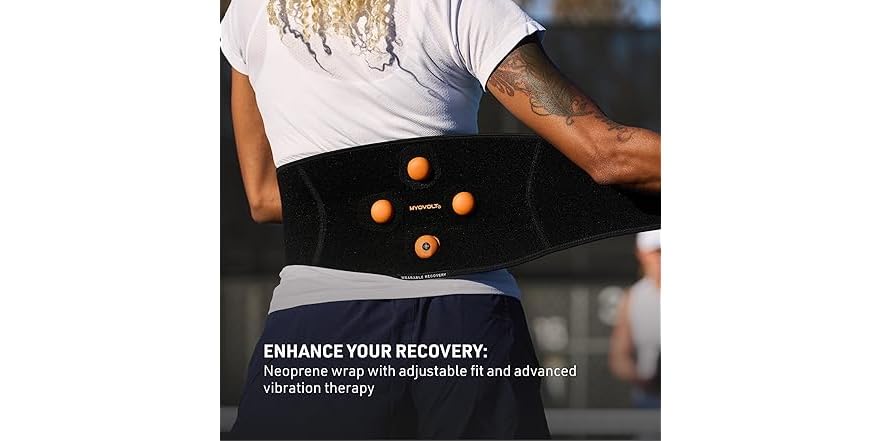 McDavid Vibration Compression Back Wrap