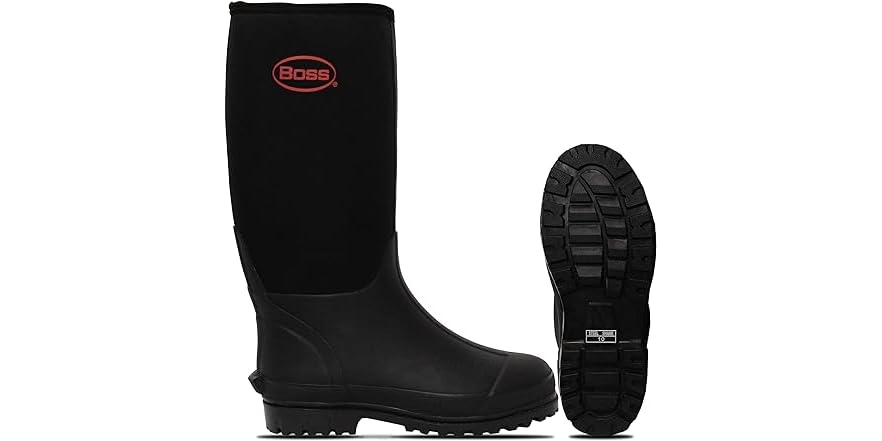 Boss Neoprene Waterproof Work Safety Boots