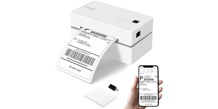 KNAON Bluetooth Thermal Label Printer