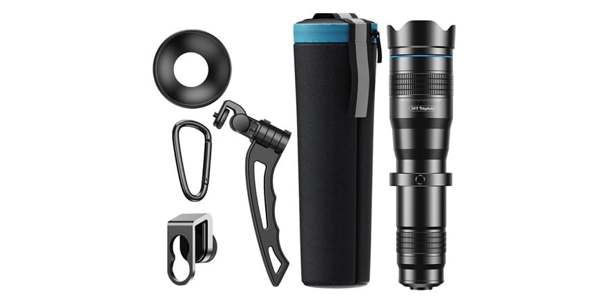 Apexel 36x Telephoto Zoom Lens w/ Tripod