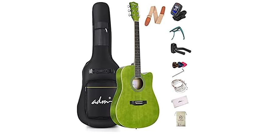 ADM Acoustic Guitar for Beginner Adult, 41 Inch