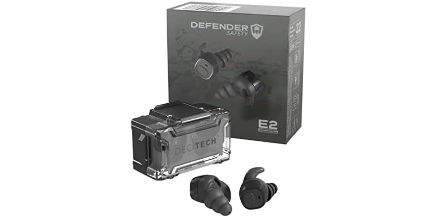 Decitech E2 Electronic In Ear Hearing Protectors