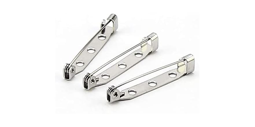 50 Pieces 25mm Metal Bar Pins