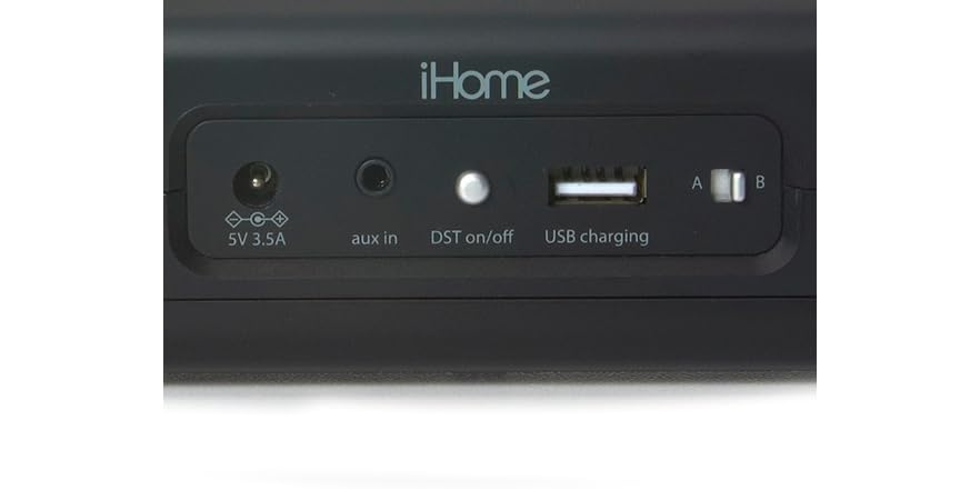 iHome Alarm Clock & USB Charging Dock