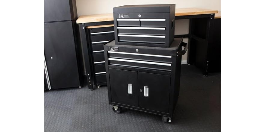 Trinity 26 in. 6-Drawer Tool Chest, Black