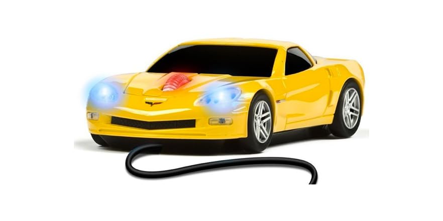 Chevy Corvette Wired Optical Mouse
