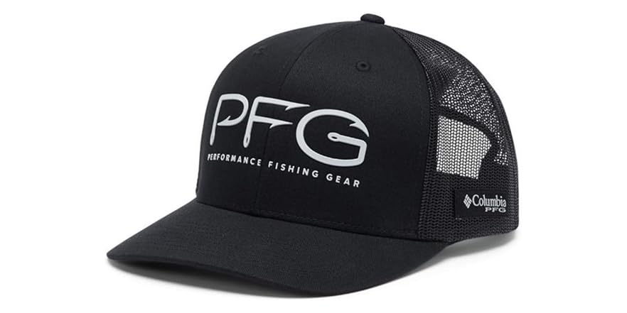 Columbia PFG Fish Flag Mesh Ball Cap-High
