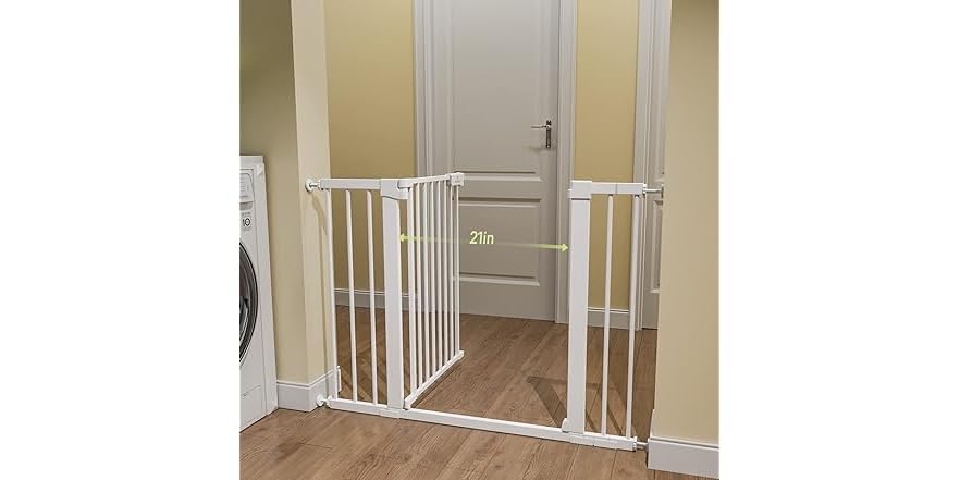 BabyBond B0BRN4Y6PS Easy Install Baby Gate (Open Box)