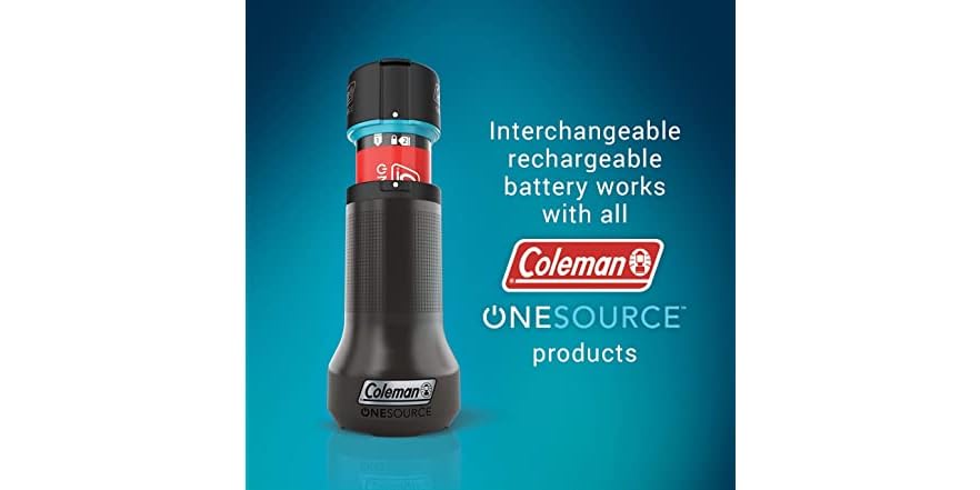 Coleman Rechargeable Battery Pack and Charger