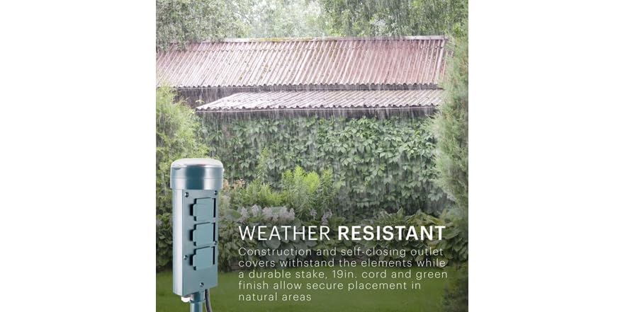 Power Gear 6-Outlet Yard Stake Timer