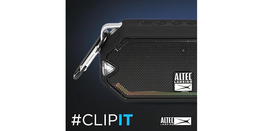 Altec Lansing HydraMini Wireless Bluetooth Speaker
