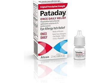 Pataday Allergy Relief Eye Drops 2 Pack