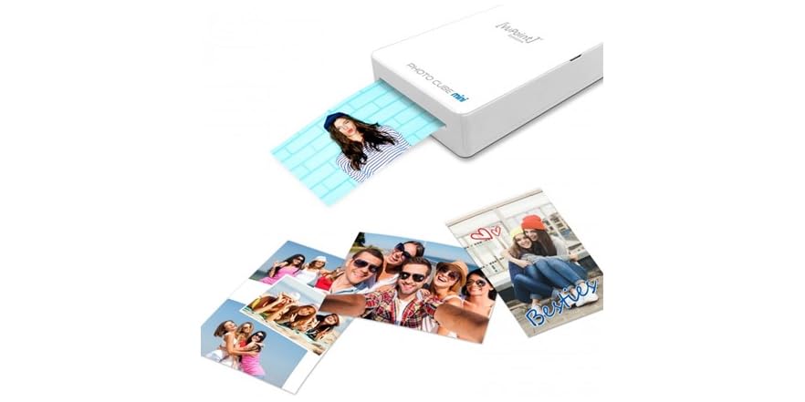 Vupoint Photo Cube Mini Portable Printer