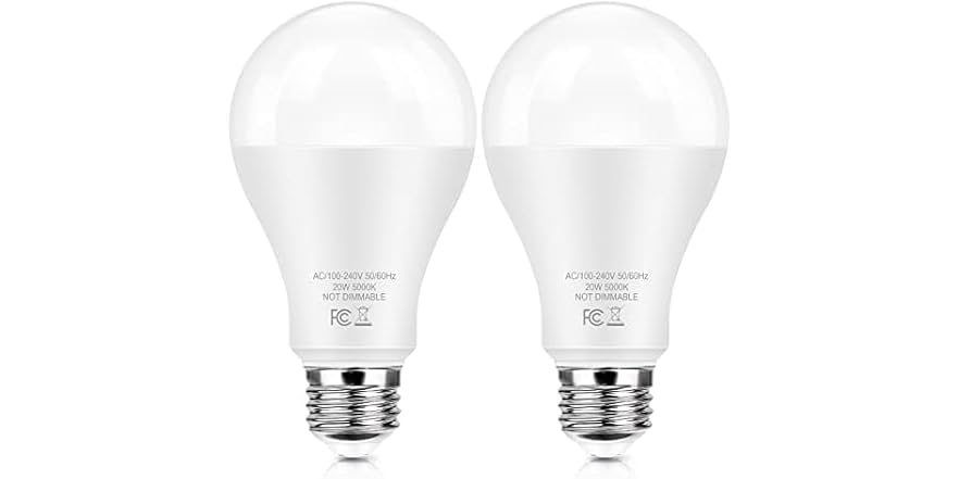 TOBUSA LED Light Bulbs, 20 W, Daylight White (Your Choice)